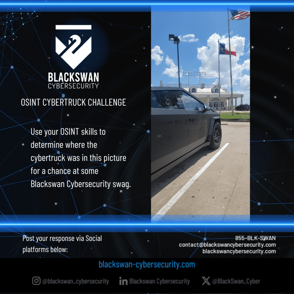 Blackswan’s OSINT CyberTruck Challenge — 2nd Image - Blackswan ...
